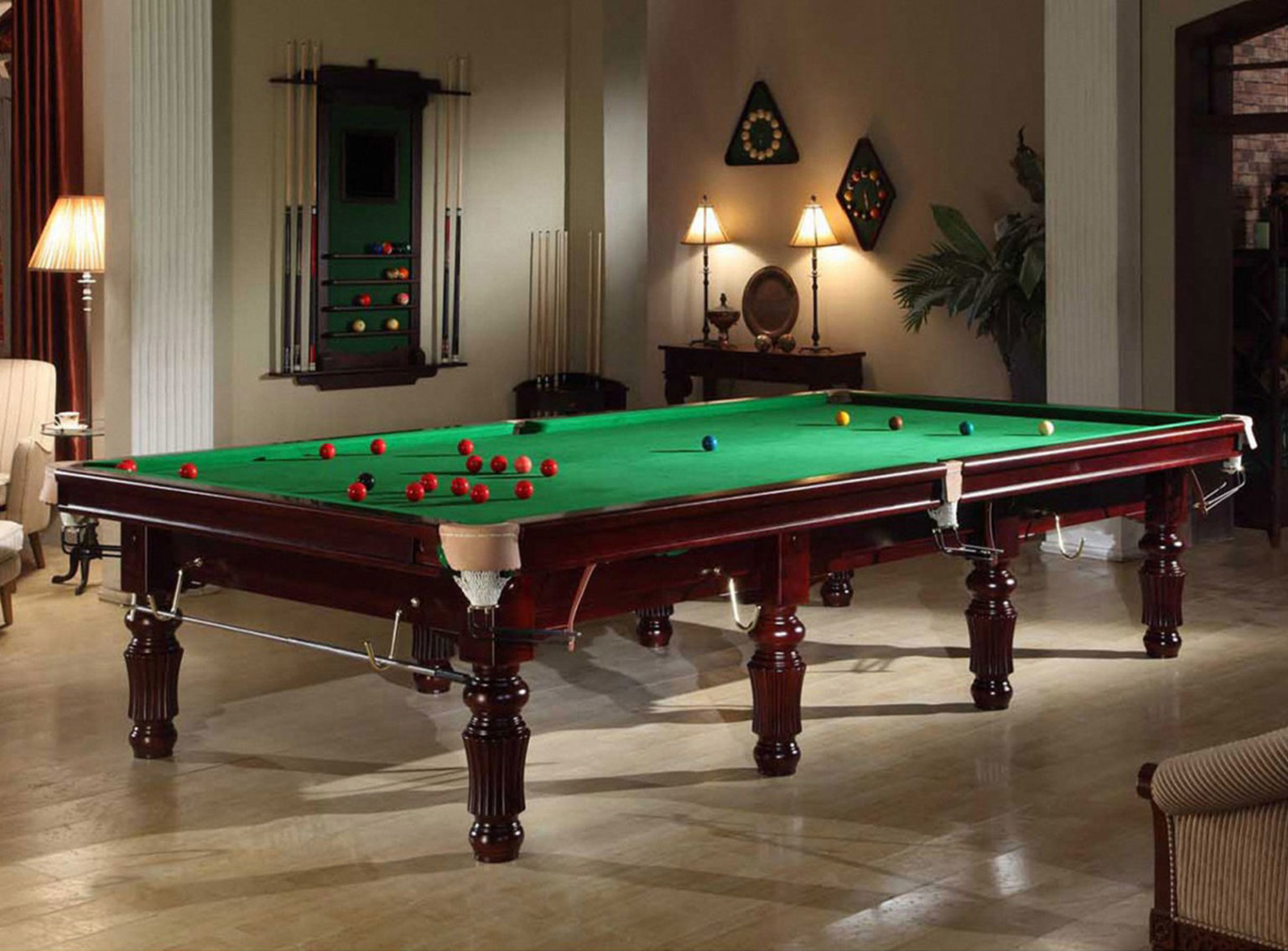 Règles du billard Français, américain, Pool, snooker | René Pierre